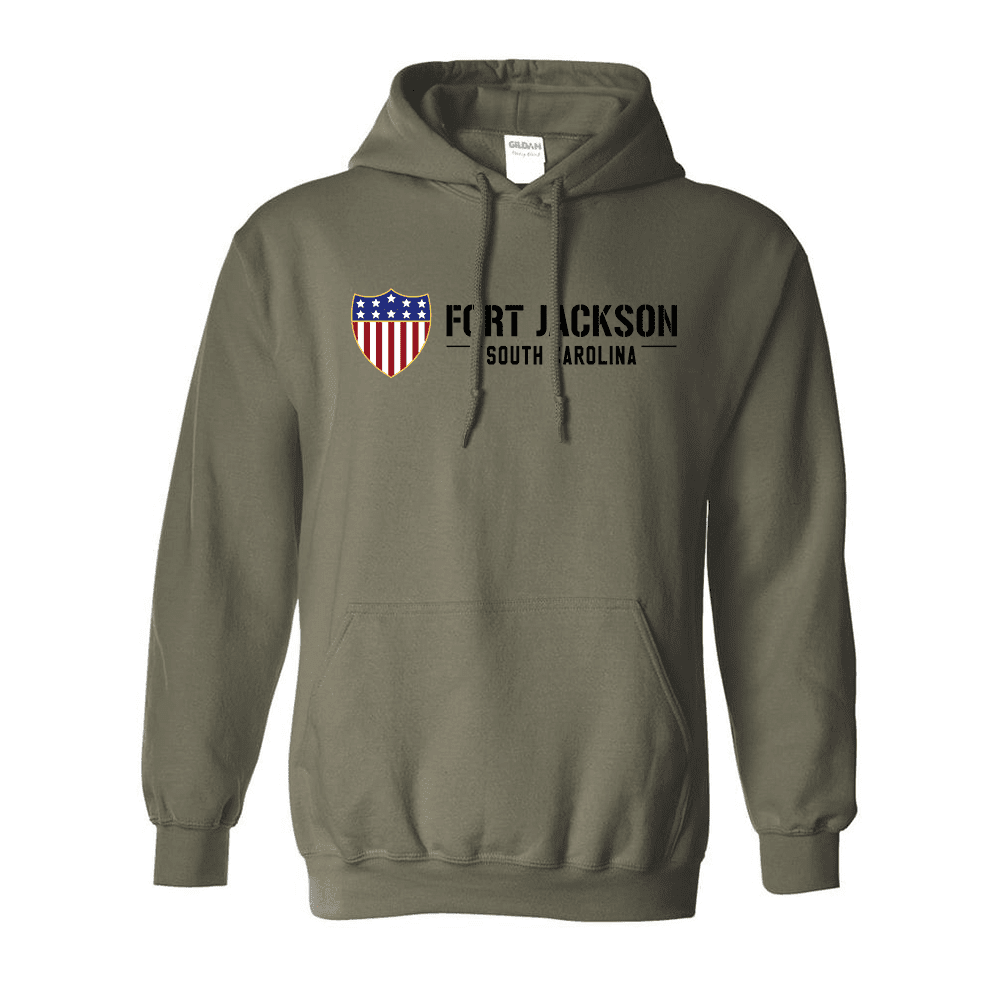 Fort Jackson South Carolina Hooded Sweatshirt - Domestic Duty Station ...