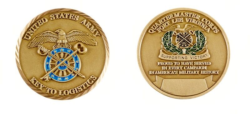 Fort Lee, VA Challenge Coin - New Army Base Challenge Coins ...
