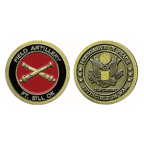 Fort Sill Field Artillery Challenge Coin - US Army Challenge Coins ...