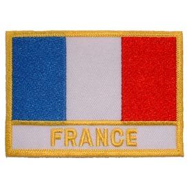 France Flag Patch - Country Patches - PriorService.com