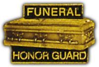 Funeral Honor Guard Pin - Small Assorted Pins - PriorService.com