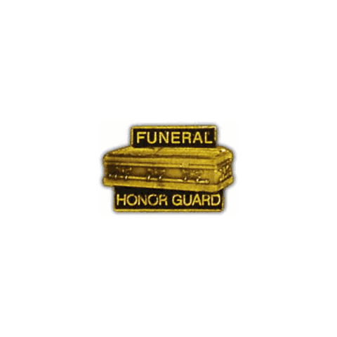 Funeral Honor Guard Pin - Small Assorted Pins - PriorService.com