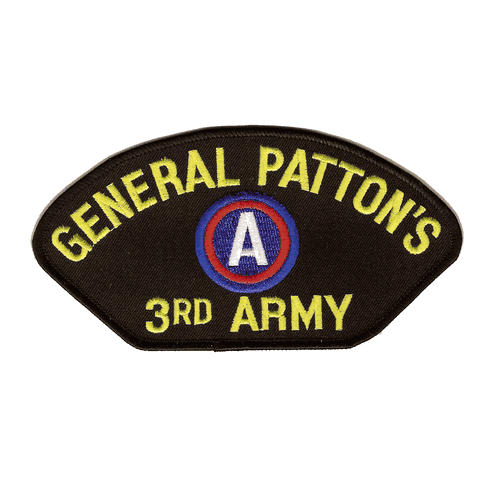 General Patton's 3rd Army Patch - World War 2 Hat Patches ...