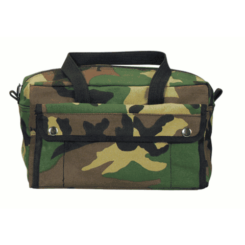 GI Type Army Mechanics Tool Bag-Woodland Camo - New Duffle Bags and GI ...