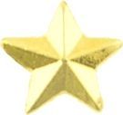 Gold Star - Attachments/Devices For Ribbons and Medals - PriorService.com