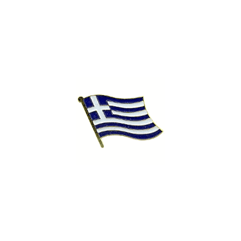 Greece Flag Pin - Country Flag Pins - PriorService.com