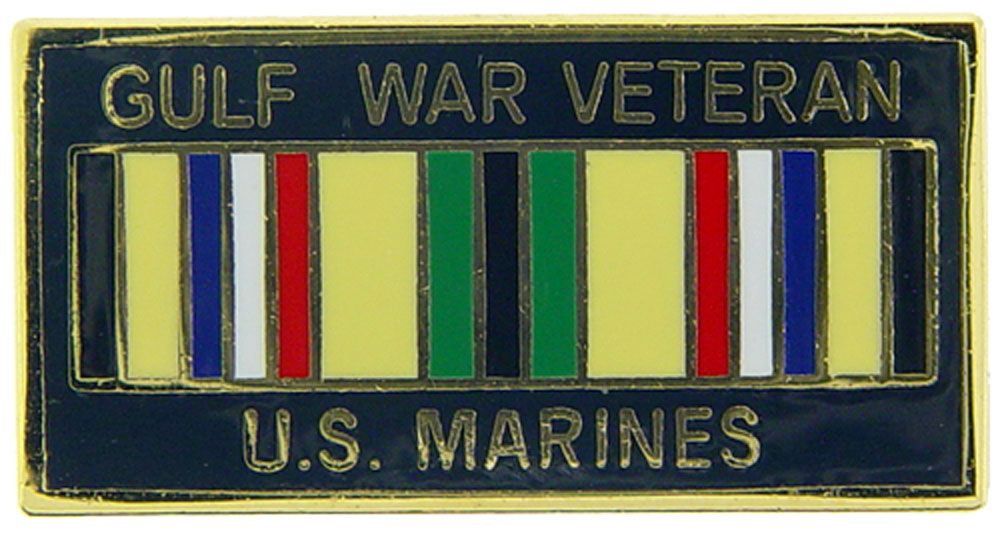 USMC Gulf War Veteran Pin