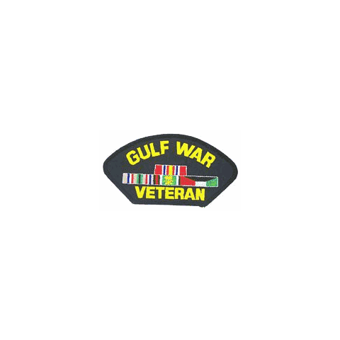 Gulf War Veteran Hat Patch - Operation and Other War Veteran Patches ...