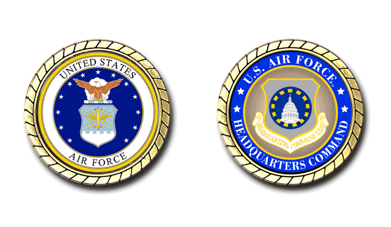 Headquarters Command Challenge Coin - New US Air Force Command ...
