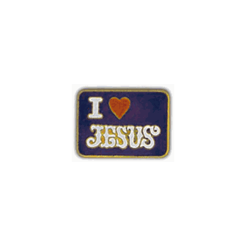 I Love Jesus Pin - Small Assorted Pins - PriorService.com