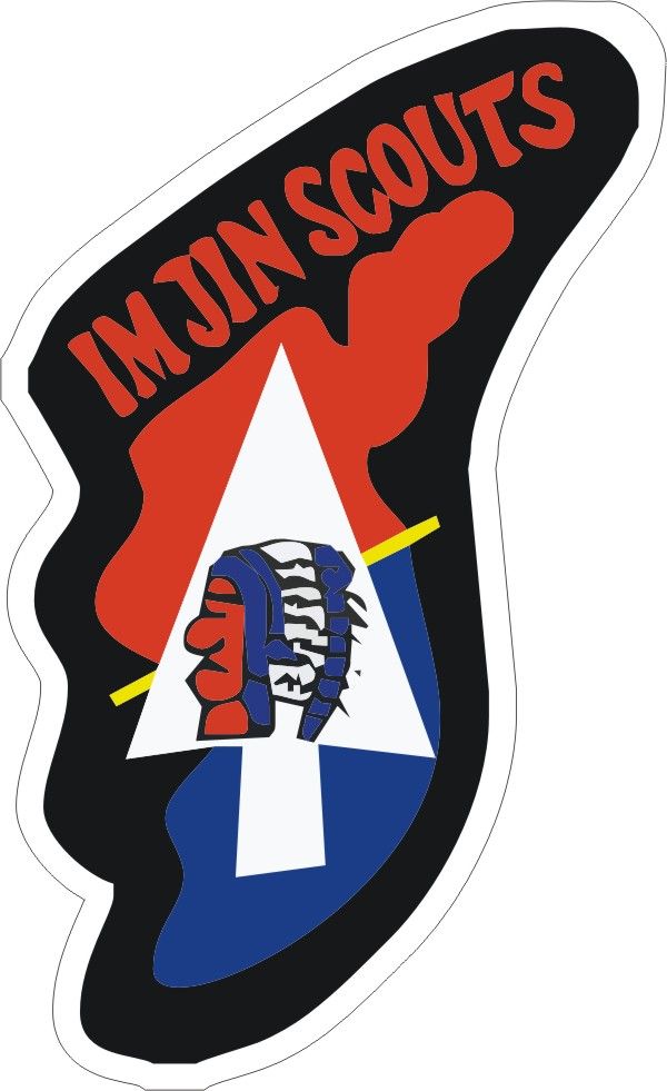 IMJIN Scout Award Decal Sticker - US Army Combat Badges Vinyl Stickers ...