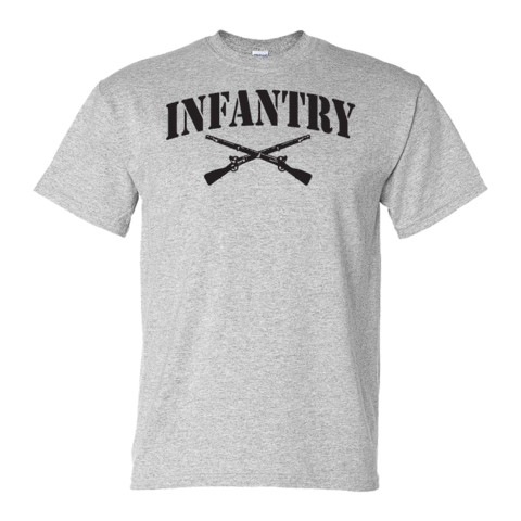 Infantry T-Shirt - Army Branch of Service T-Shirts - PriorService.com
