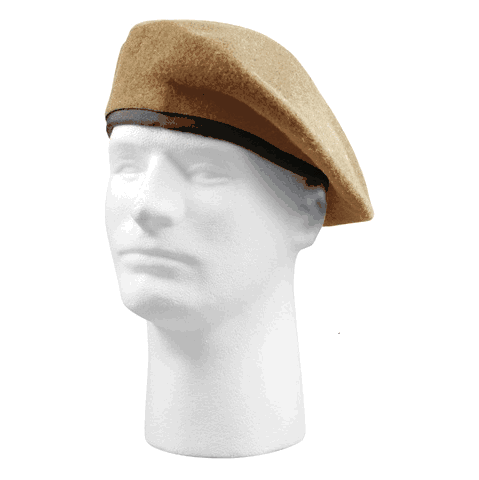 Inspection Ready Tan Beret - Military Berets - PriorService.com