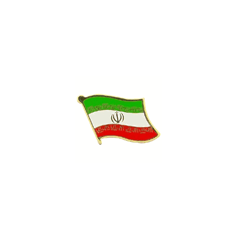 Iran Flag Pin - Country Flag Pins - PriorService.com