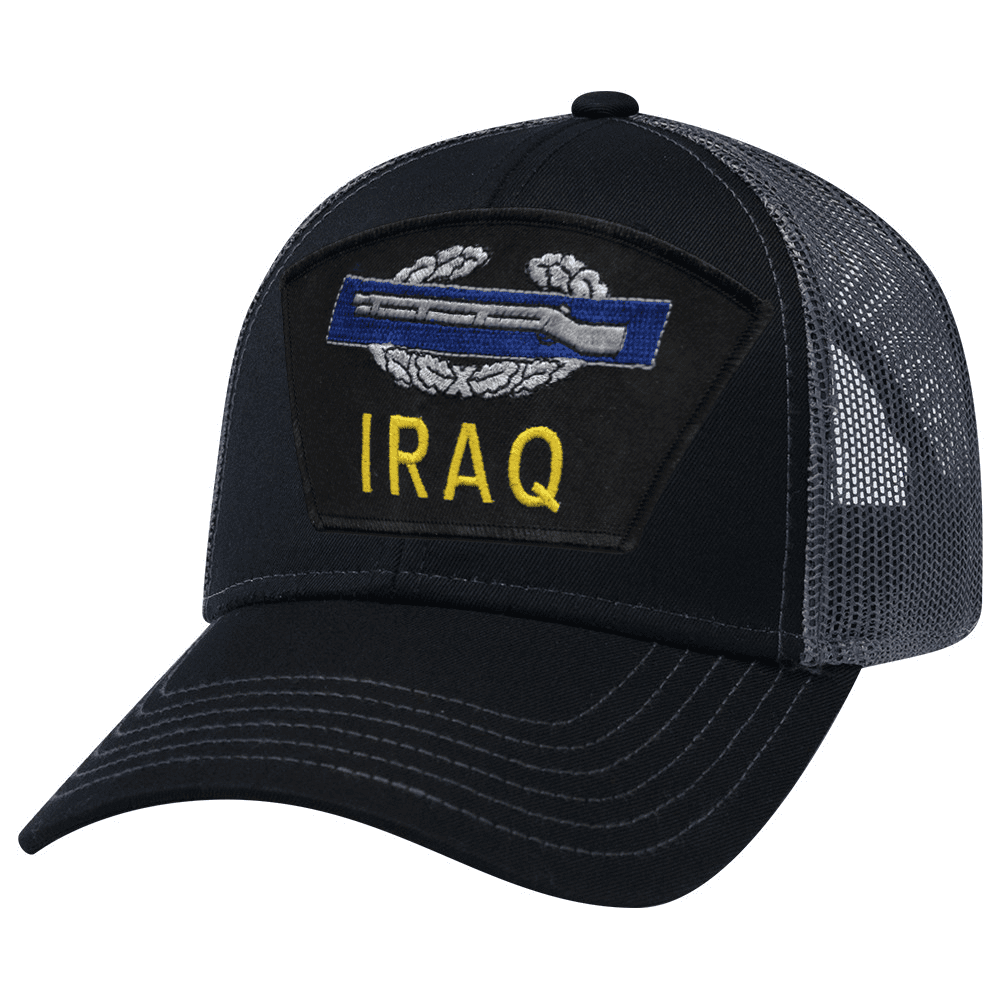 Iraq Combat Infantry Badge Mesh Back Cap - New Mesh Caps - PriorService.com