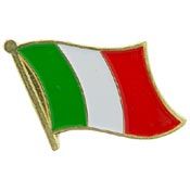 Italy Flag Pin - Country Flag Pins - PriorService.com