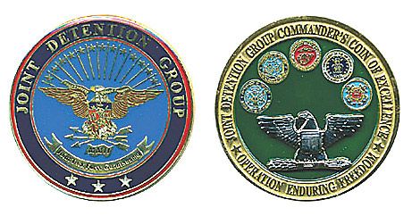 Joint Detention Group Guantanamo Challenge Coin - US Navy Challenge ...