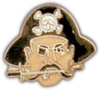 Jolly Roger Pin - Other Pins - PriorService.com