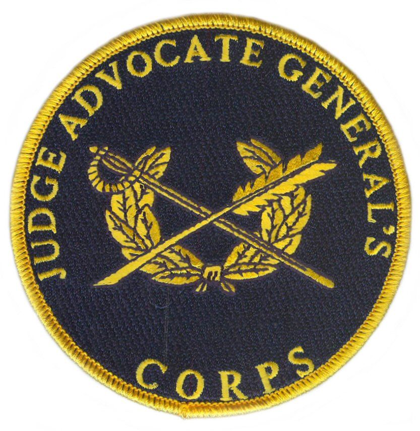 Judge Advocate General's Corp Patch - US Army Branches of Service ...