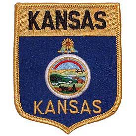 Kansas State Patch - State Patches - PriorService.com