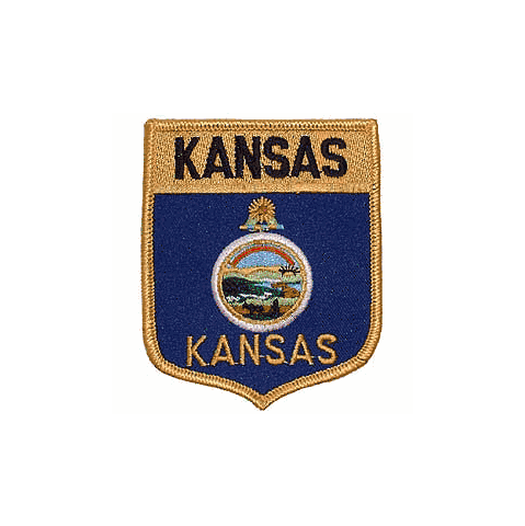 Kansas State Patch - State Patches - PriorService.com