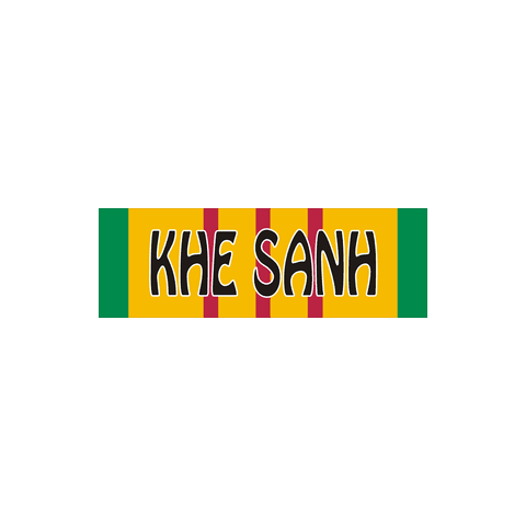 Khe Sanh Vietnam Decal Sticker - Vietnam Ribbon Location Stickers ...