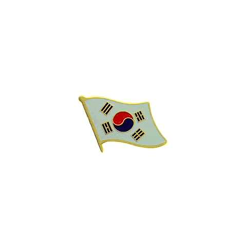 Korea Flag Pin - Country Flag Pins - PriorService.com