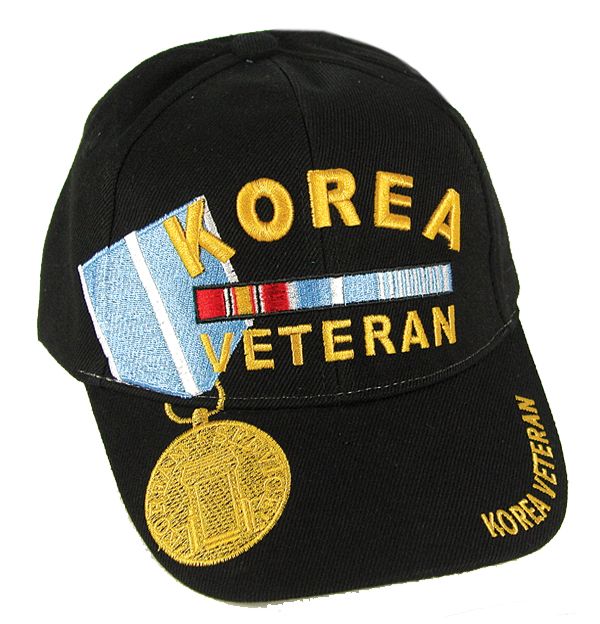 Korea Veteran Service Medal Ball Cap - Korea Veteran Caps ...