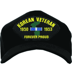 Korea Veteran Proudly Served Embroidered Ball Cap - Korea Veteran Caps ...