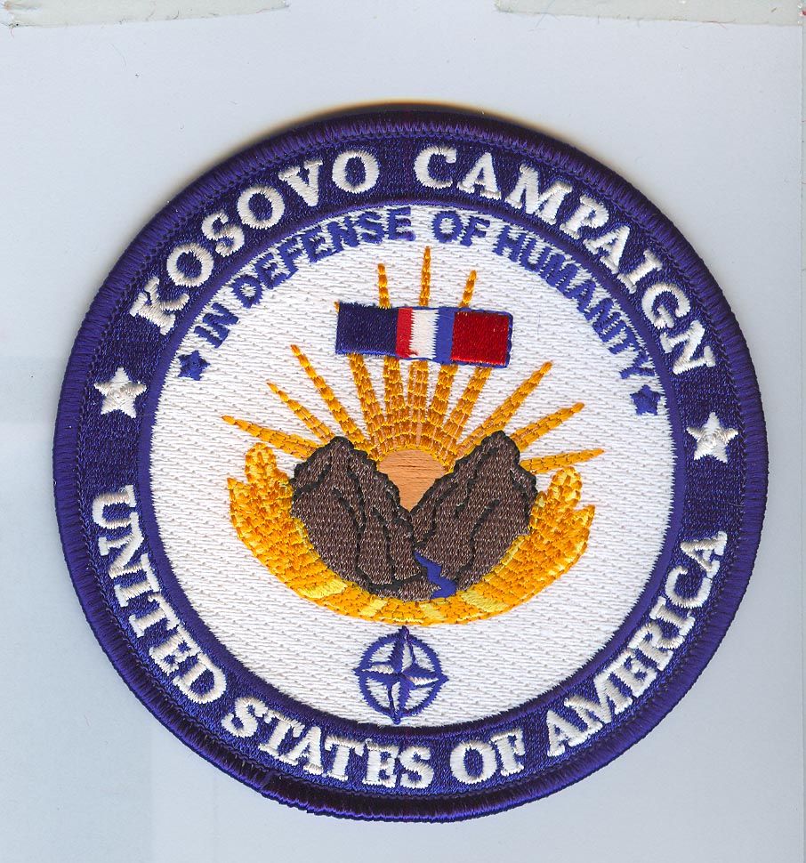 Kosovo Campaign Patch - Awards, Decorations and Campaign Patches ...