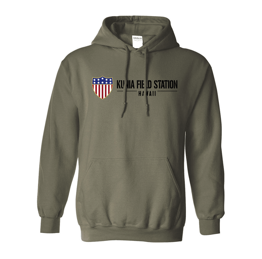 Kunia Field Station Hawaii Hooded Sweatshirt - Domestic Duty Station ...