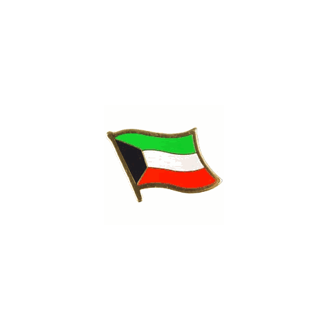 Kuwait Flag Pin - Country Flag Pins - PriorService.com