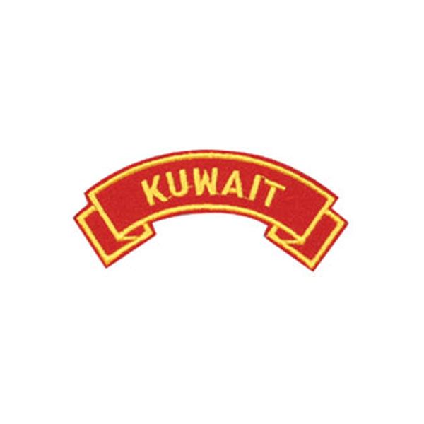 Kuwait Tab Patch - Marine Tab Patches - PriorService.com