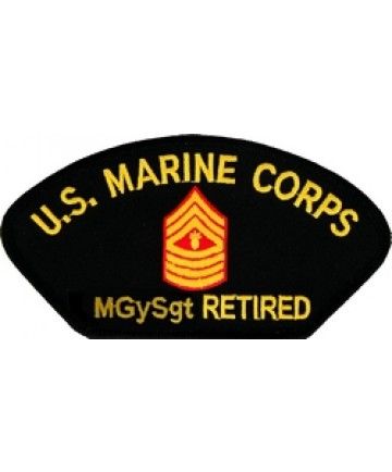 Marine Corps Master Gunnery Sergeant Patch - New Patches - PriorService.com