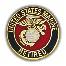 USA-USMC Flags Pin - Marine Corps Pins - PriorService.com