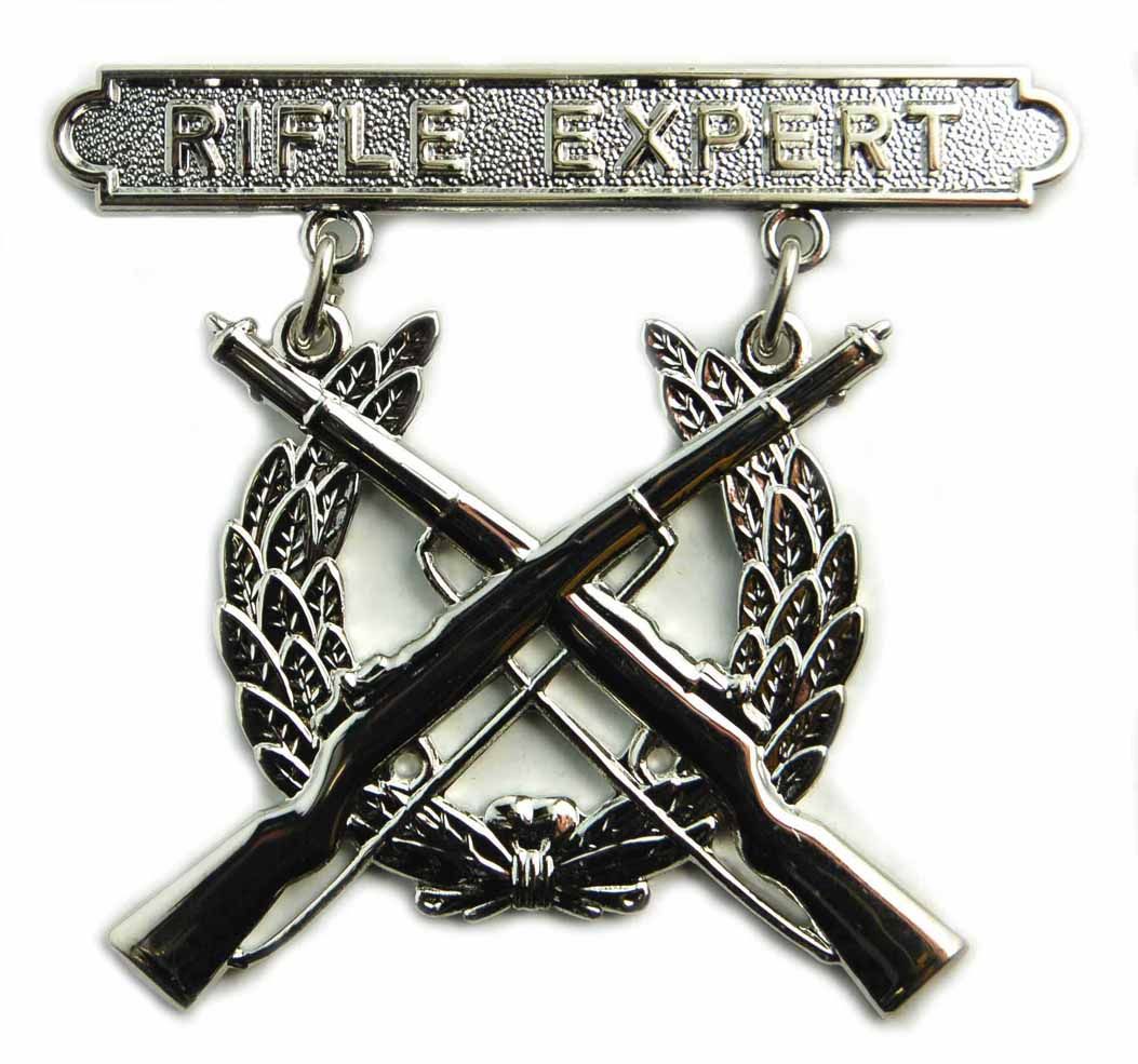 Marine Rifle Expert Badge - Marine Corps Insignia - PriorService.com