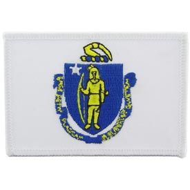 Massachusetts Flag Patch - State Patches - PriorService.com