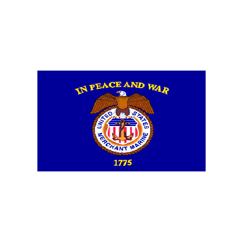 Merchant Marine Flag - Military and USA Flags - PriorService.com