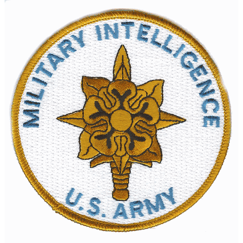 Military Intelligence Patch - US Army Branches of Service Patches ...