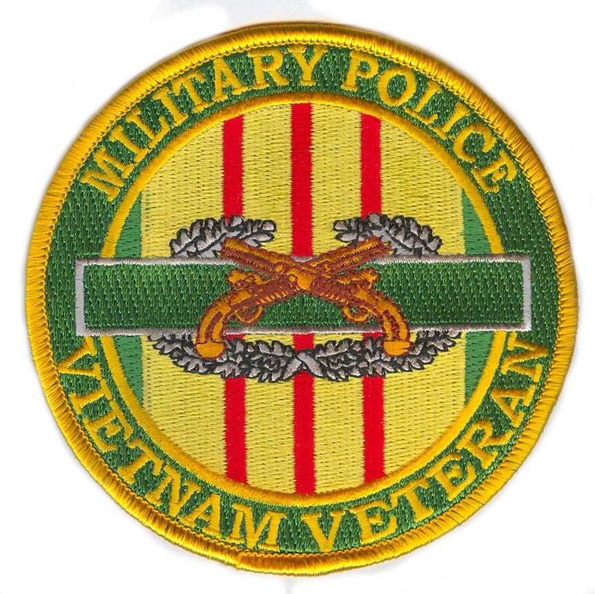 Military Police Vietnam Veteran Patch - Military Police - PriorService.com