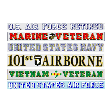 Military Decals – Military Stickers – PriorService.com