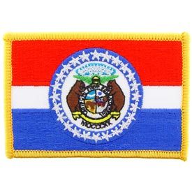 Missouri Flag Patch - State Patches - PriorService.com