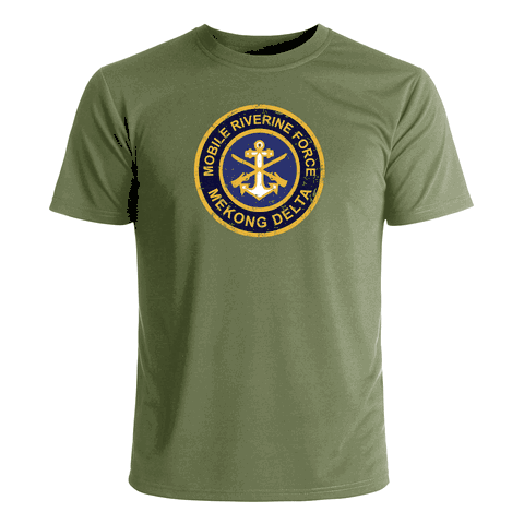 Mobile Riverine Force Mekong Delta T-Shirt - Vietnam Service T-Shirts ...