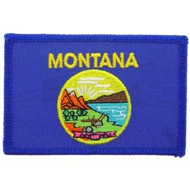 Montana Flag Patch - State Patches - PriorService.com