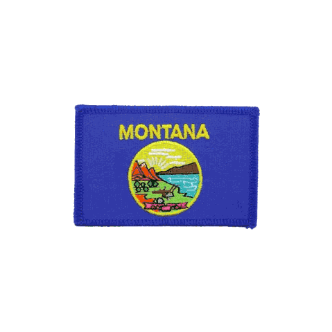 Montana Flag Patch - State Patches - PriorService.com