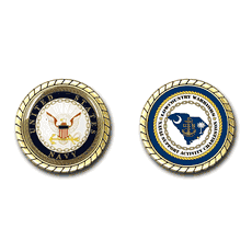 US Navy Diver Challenge Coin - US Navy Challenge Coins - PriorService.com