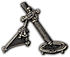 Mortar Pin - Small Army Pins - PriorService.com