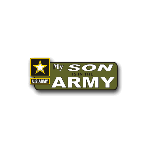 My Son Is In The Army Bumper Sticker - New Pride Decals - PriorService.com