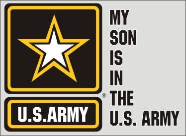 My Son is in the Army Star Logo Decal - New Decals - PriorService.com