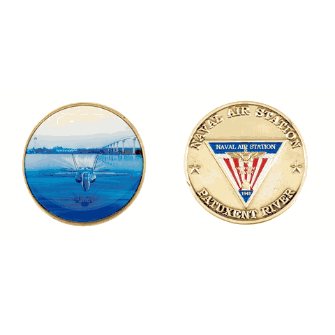 NAS Patuxent River Challenge Coin - New Navy Base Challenge Coins ...
